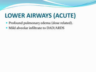 Inhalational injury | PPTX