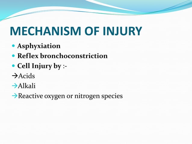 Inhalational injury | PPTX