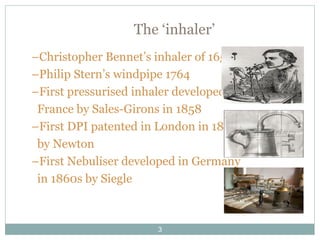 Inhalation analytical techniques 1 | PPT