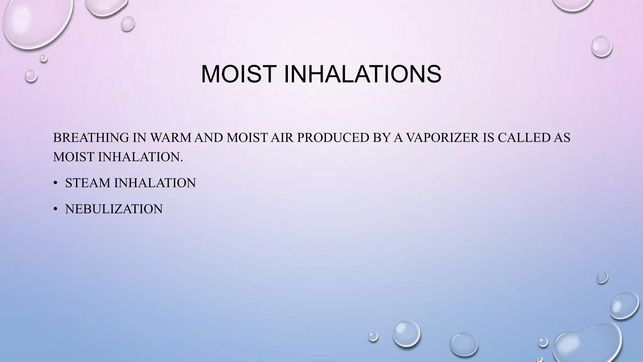 Inhalations | PPTX