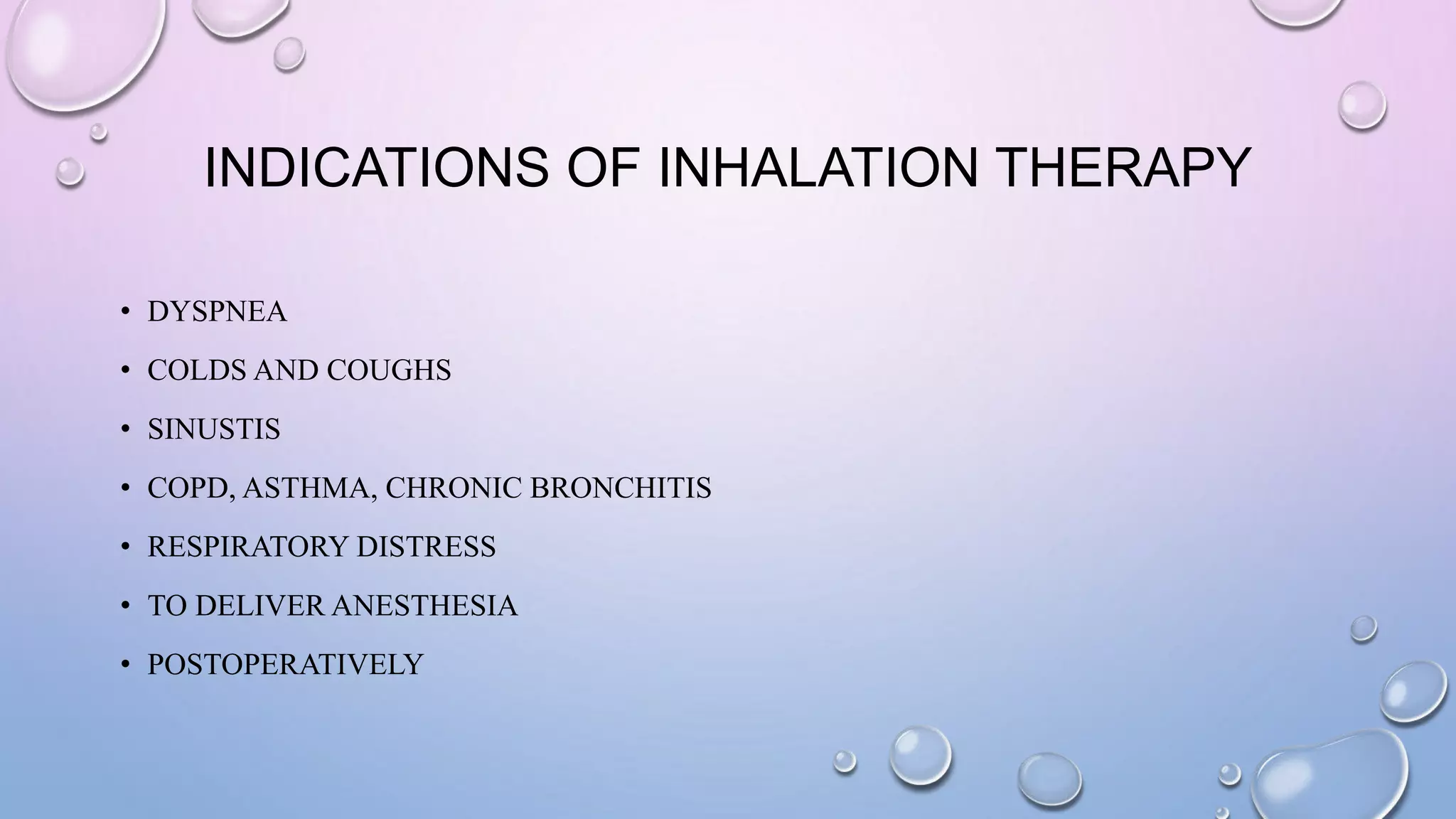 Inhalations | PPTX