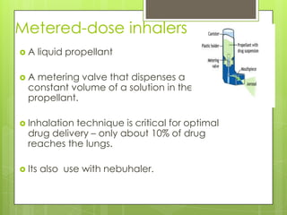 Inhalation therapy | PPTX