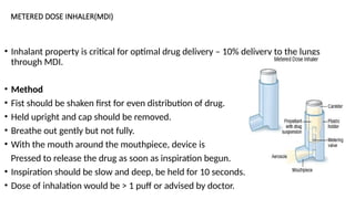 INHALATION THERAPY used for Lung and Airway.pptx