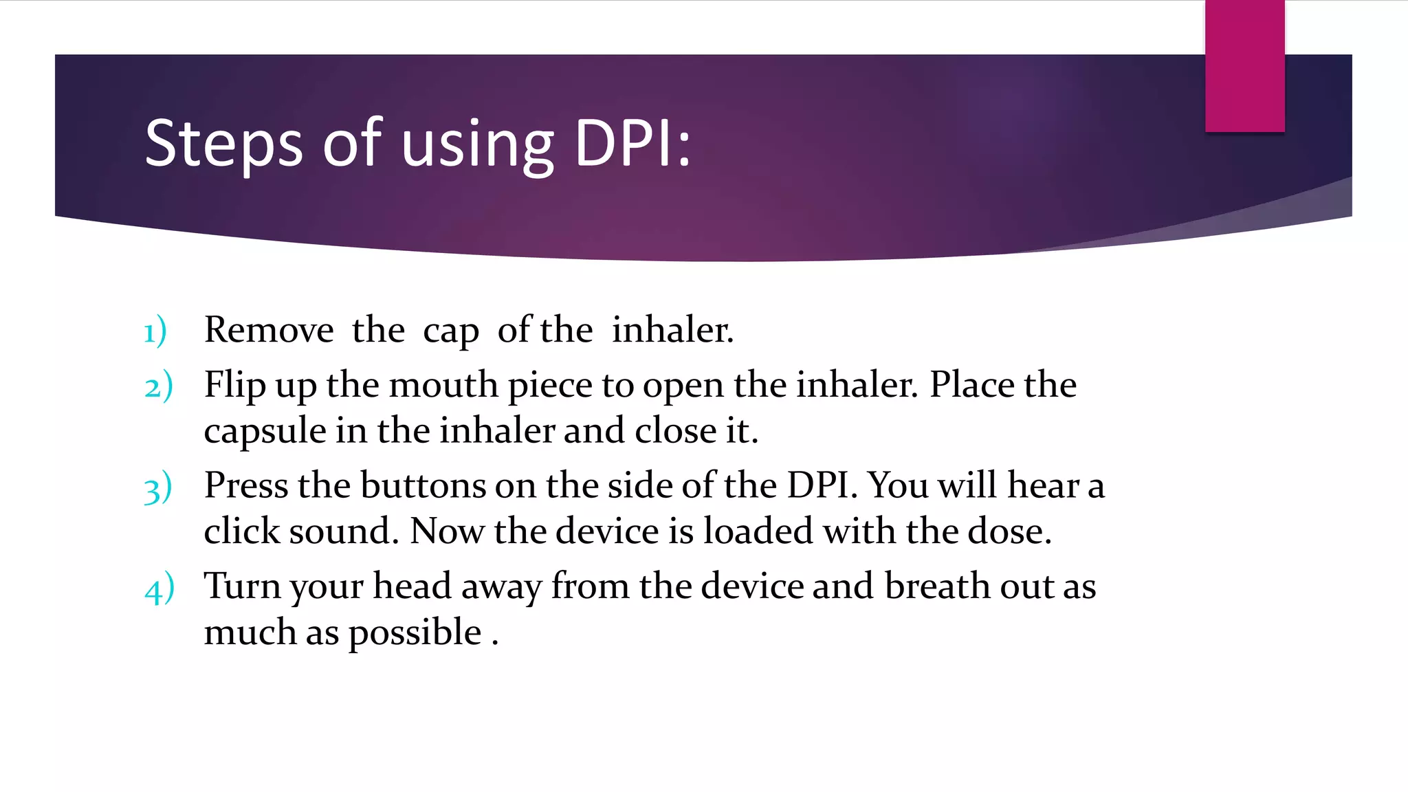 Inhaled medication in bronchial asthma | PPTX