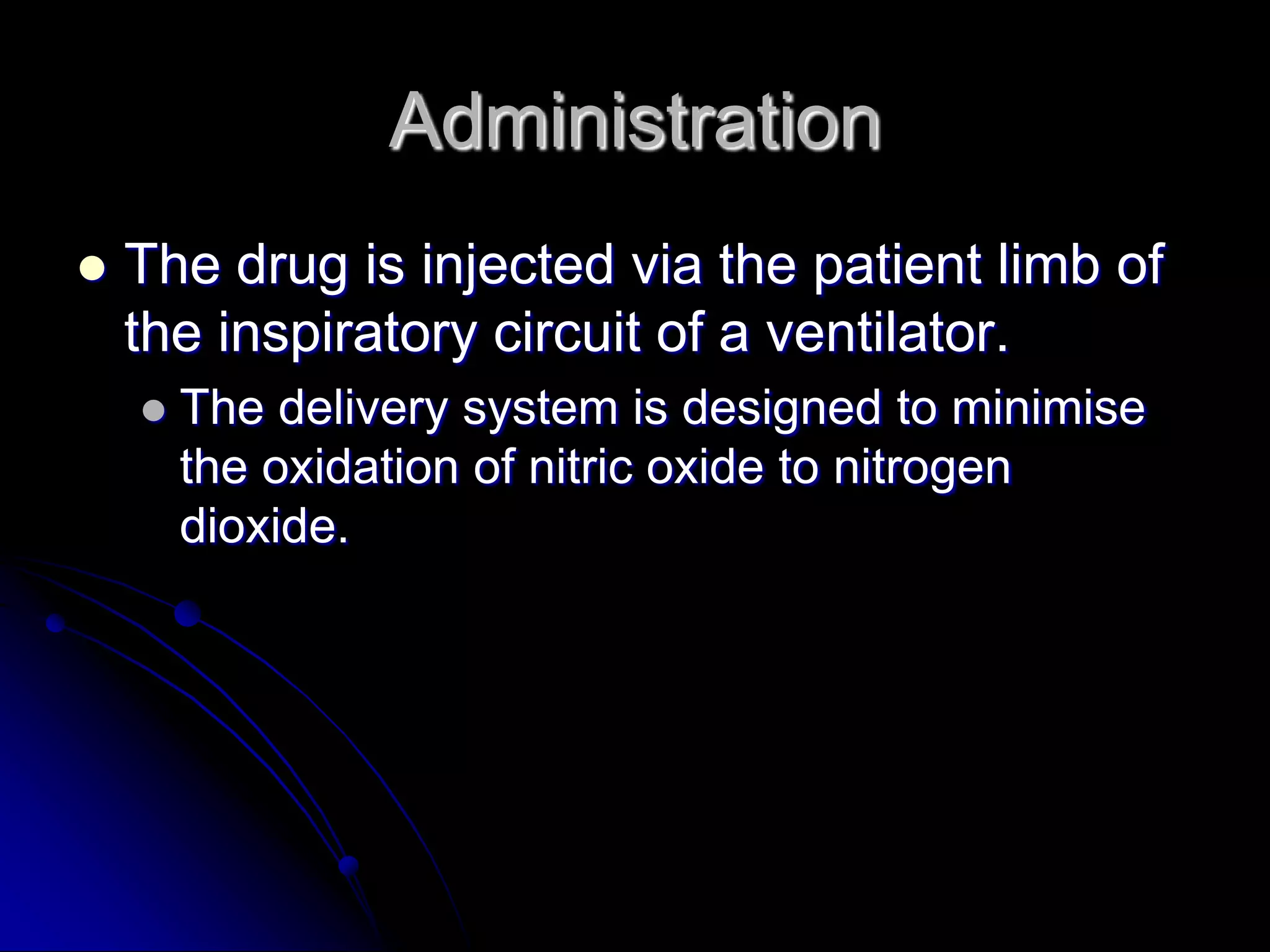 Inhaled Nitric Oxide in Acute Respiratory Distress Syndrome | PPSX