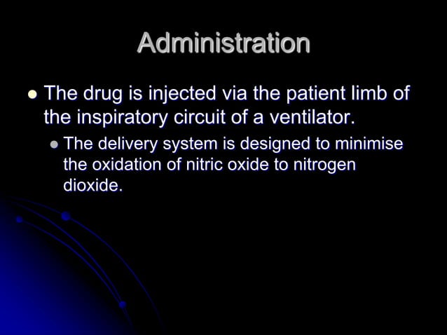 Inhaled Nitric Oxide in Acute Respiratory Distress Syndrome | PPSX ...