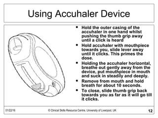 Inhaler Devices | PPT