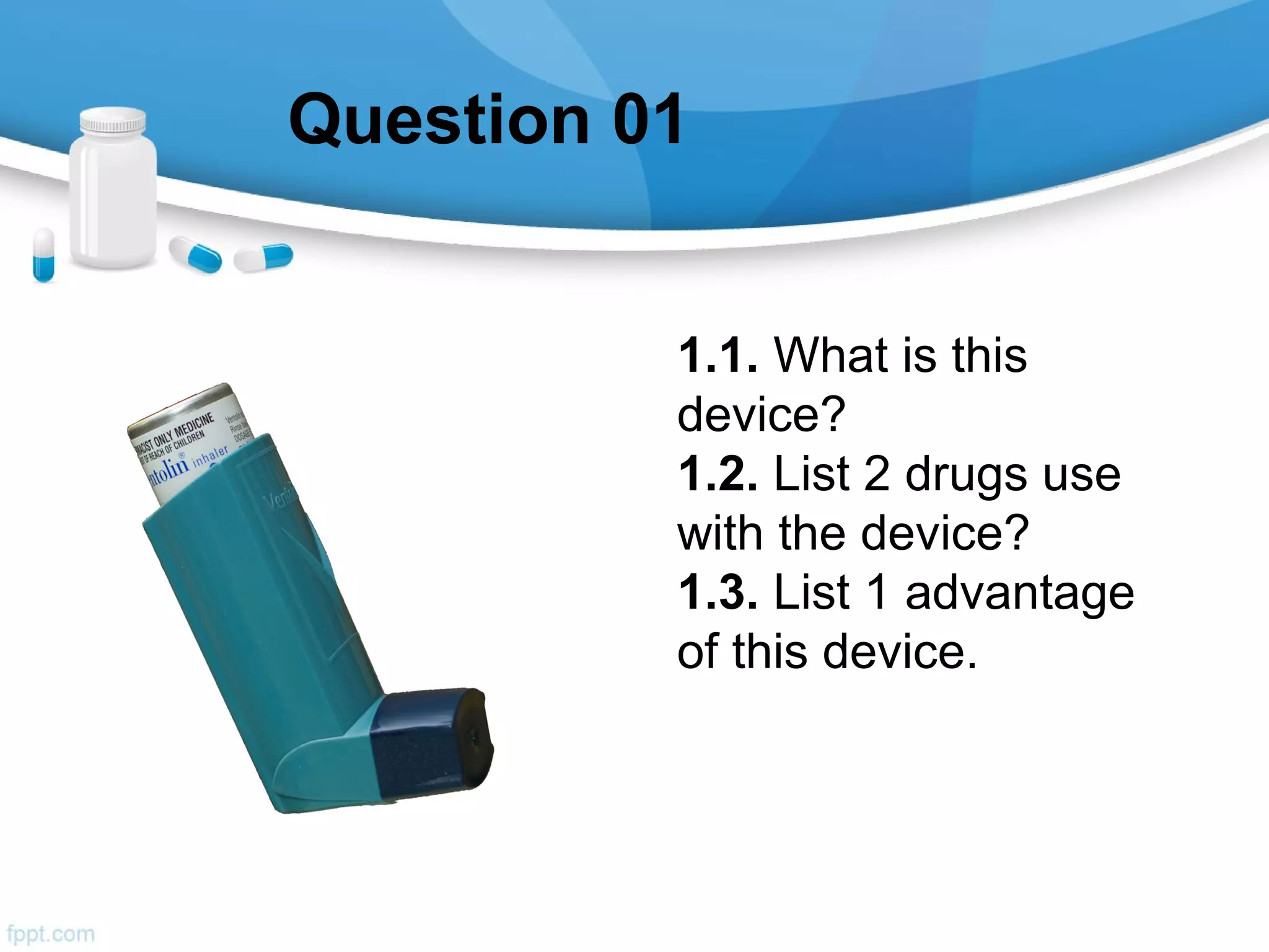 Inhaler devices | PPT