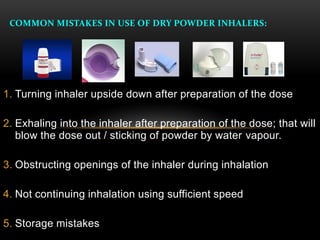 Inhaler therapy | PDF