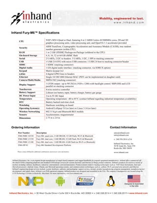 InHand Fury-M6™: Tiny Single Board Computer Optimized for Industrial ...
