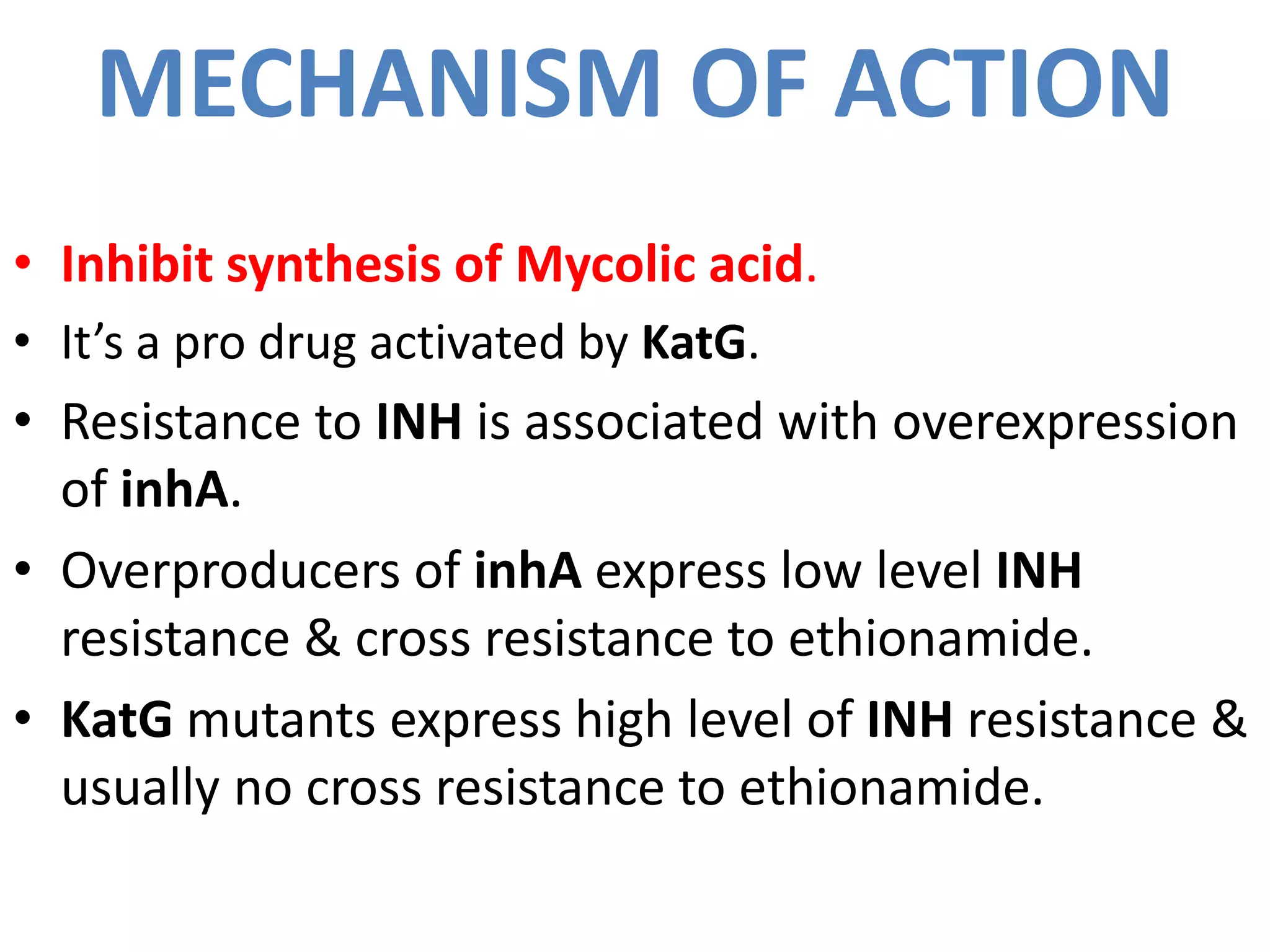 INH drug 'Isoniazid' | PDF