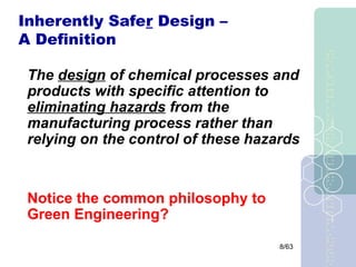 inherently safer design for engineering.ppt
