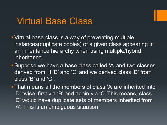 Inheritance in OOPS | PPTX | Programming Languages | Computing