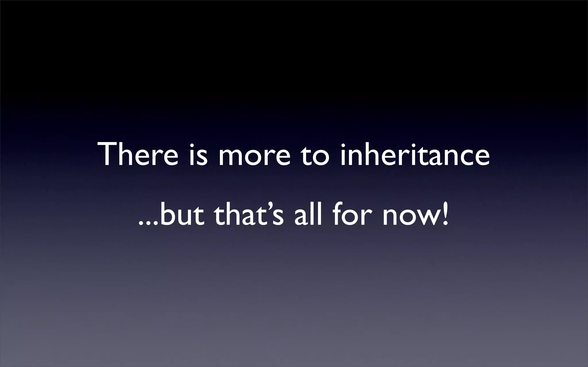 Javascript Foundations Inheritance Ppt Free Download