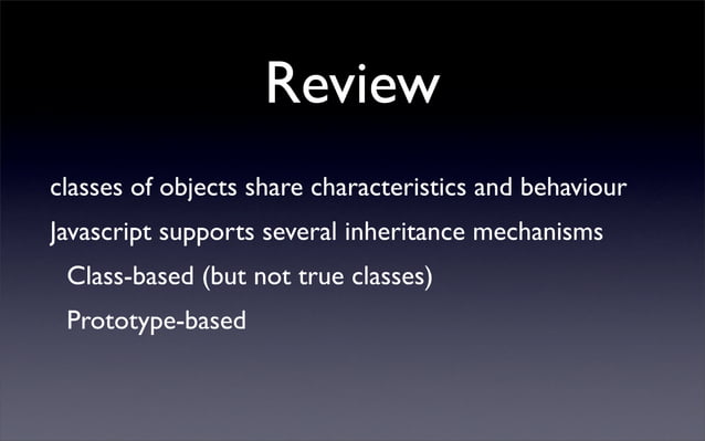 Javascript Foundations Inheritance Pdf