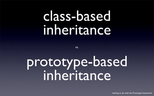 Javascript Foundations Inheritance Ppt Free Download