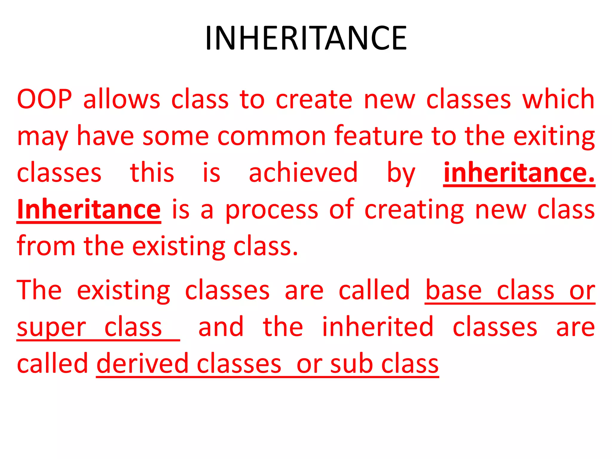 Inheritance in C# | PPTX