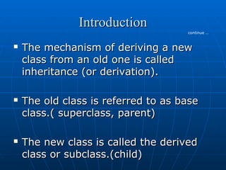Inheritance OOP Concept in C++. | PPT