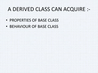 Inheritance in C++ | PPTX | Programming Languages | Computing