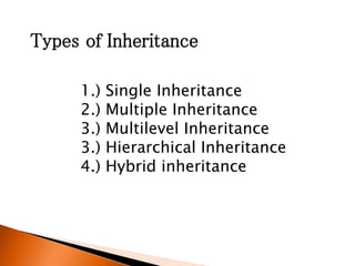 Inheritance | PPTX