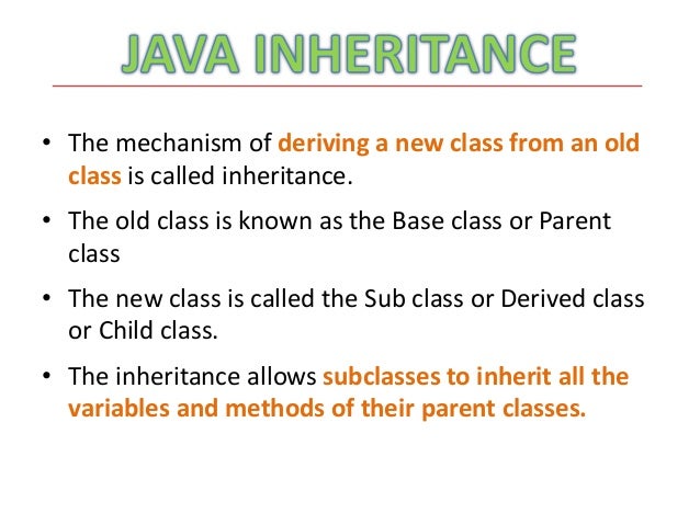 Java Inheritance