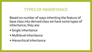 Inheritance In Java | PPTX