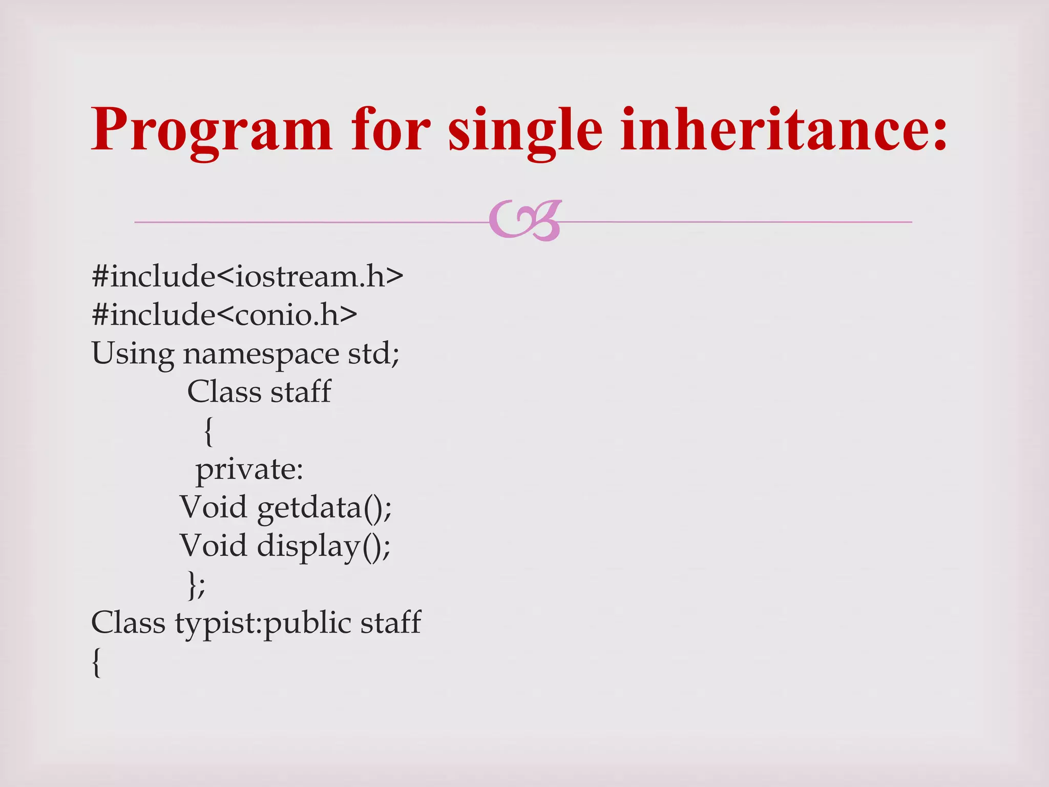 Inheritance | PPT