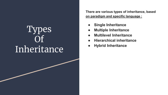 Inheritance,constructor,friend function | PPTX