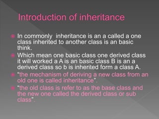 Inheritance | PPTX