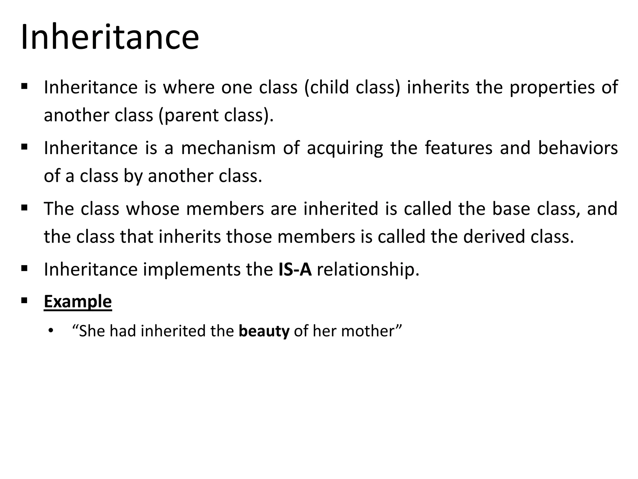 Inheritance | PPTX