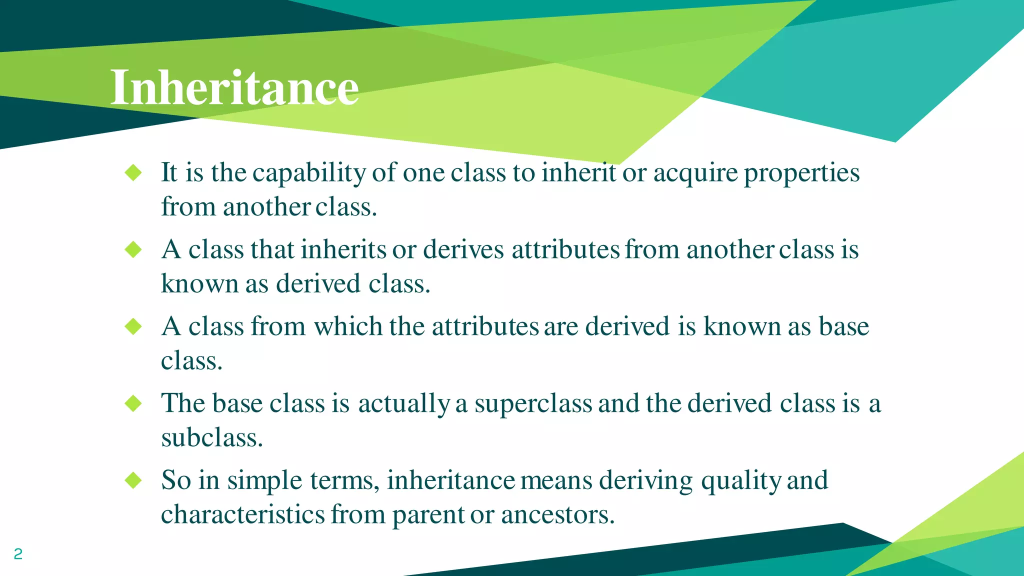 Inheritance in OODB | PDF