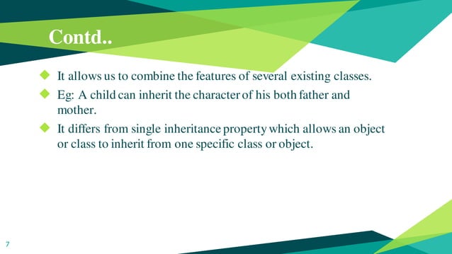 Inheritance In Oodb Ppt