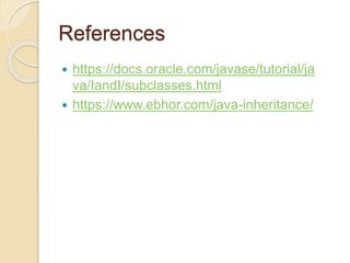 Inheritance In Java | PPTX