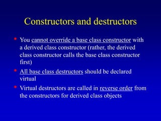 Inheritance.ppt | Programming Languages | Computing