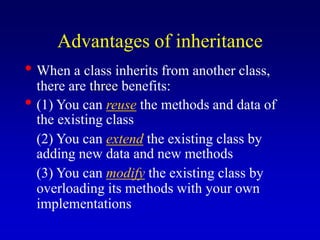 Inheritance.ppt | Programming Languages | Computing