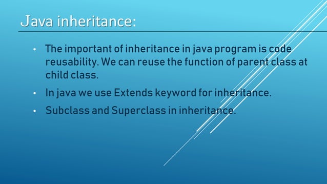 Inheritance,single,multiple.access rulepptx | PPT