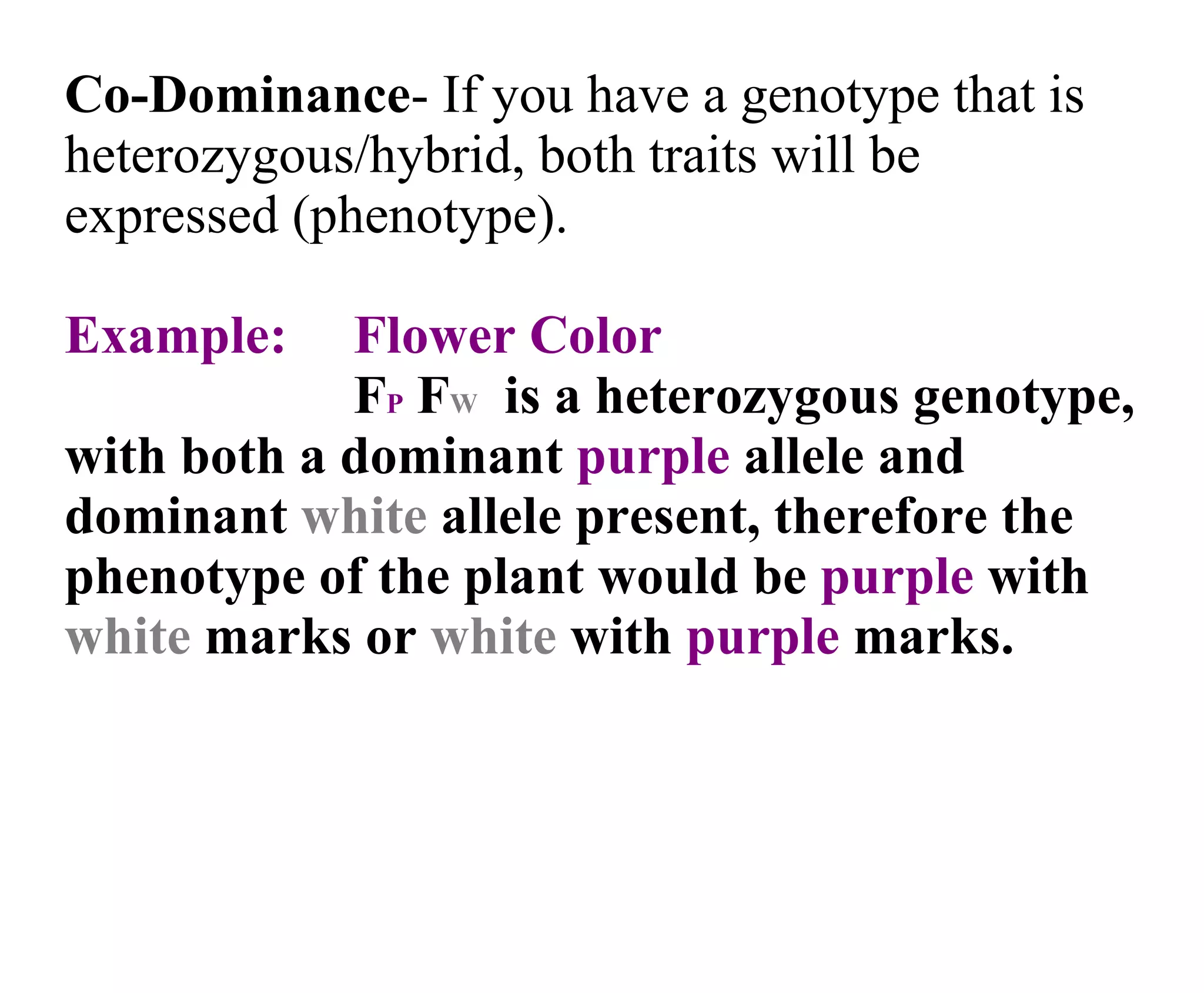 Inheritance Study Guide | PPT