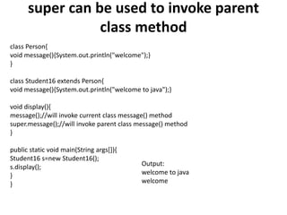 Inheritance1 | PPTX | Programming Languages | Computing