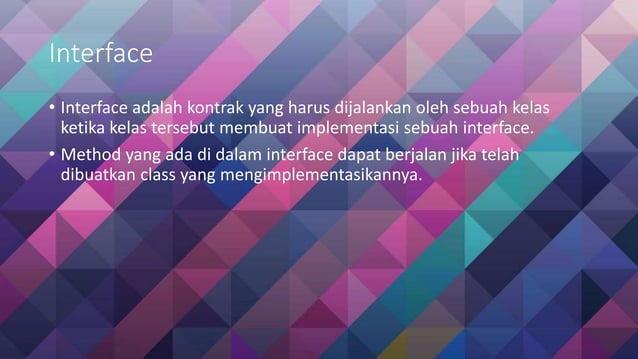 Inheritance Abstract Class Interface Ppt