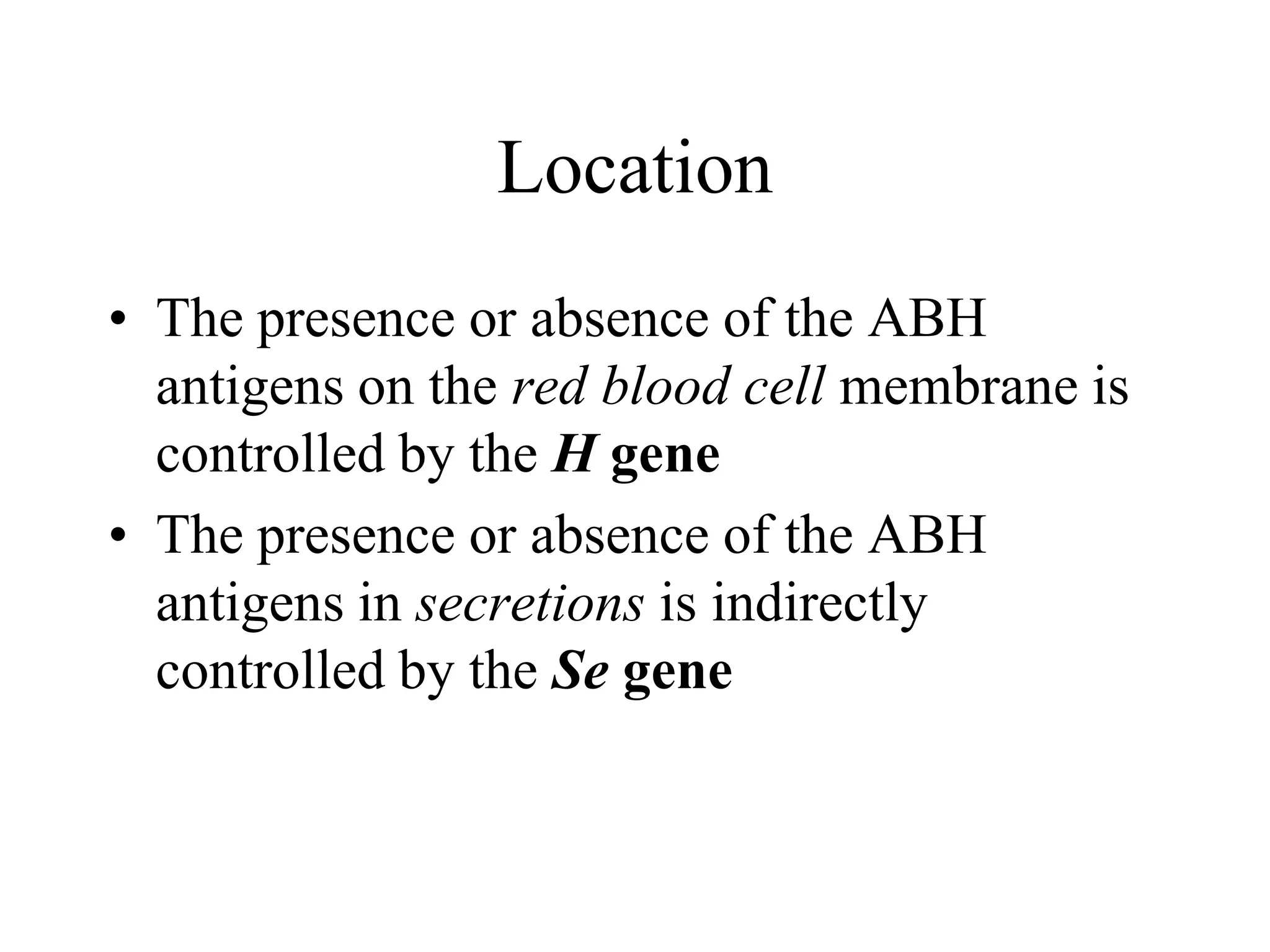 Inheritance and genetic of blood group | PPTX