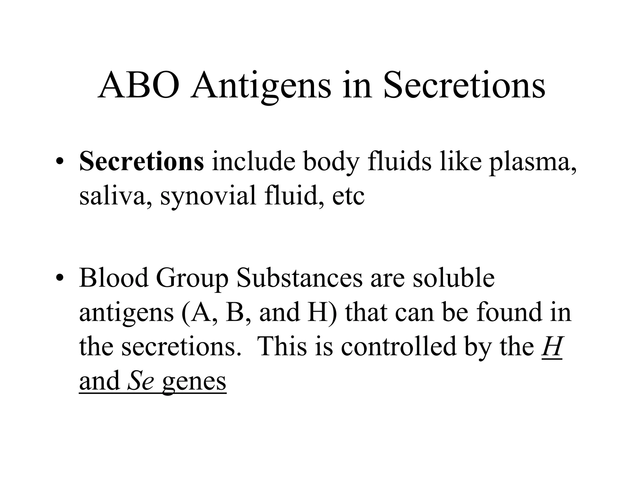 Inheritance and genetic of blood group | PPTX