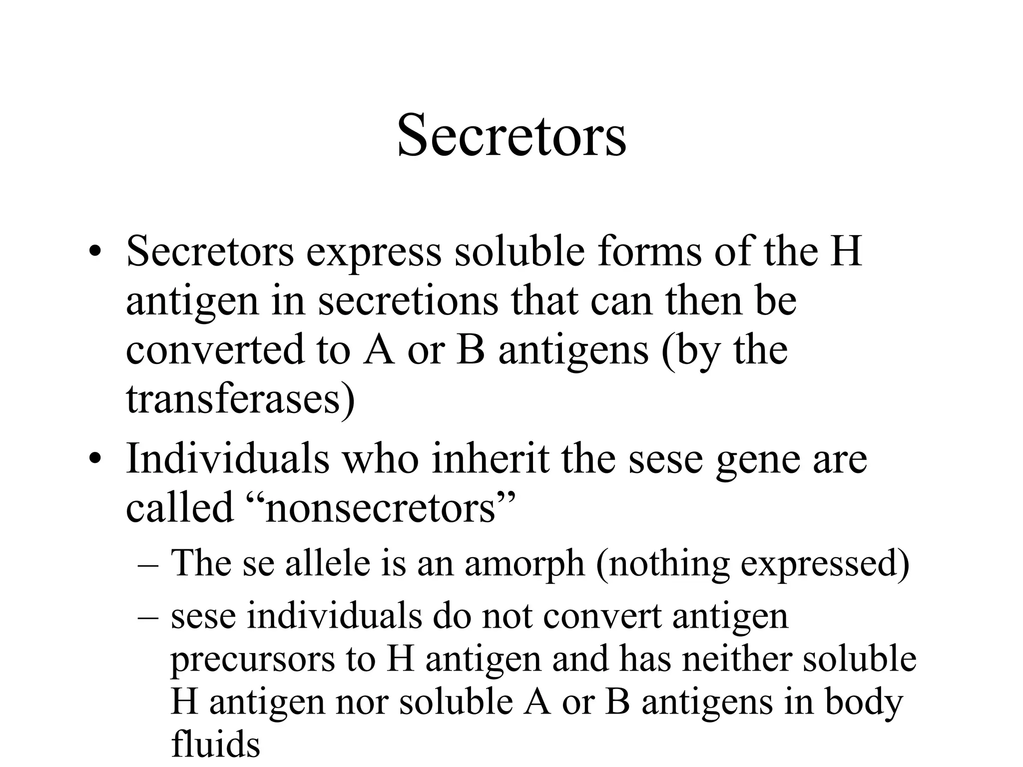 Inheritance and genetic of blood group | PPTX
