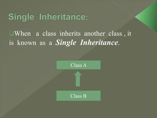 Inheritance and overriding | PPT