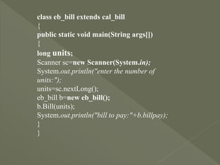 Inheritance and overriding | PPT