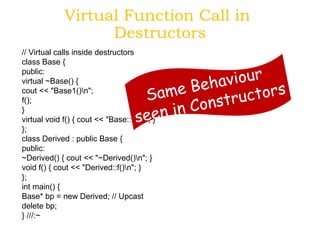 Inheritance compiler support | PPT