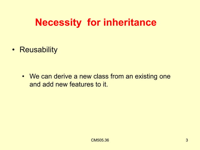 Inheritance concepts | PPT