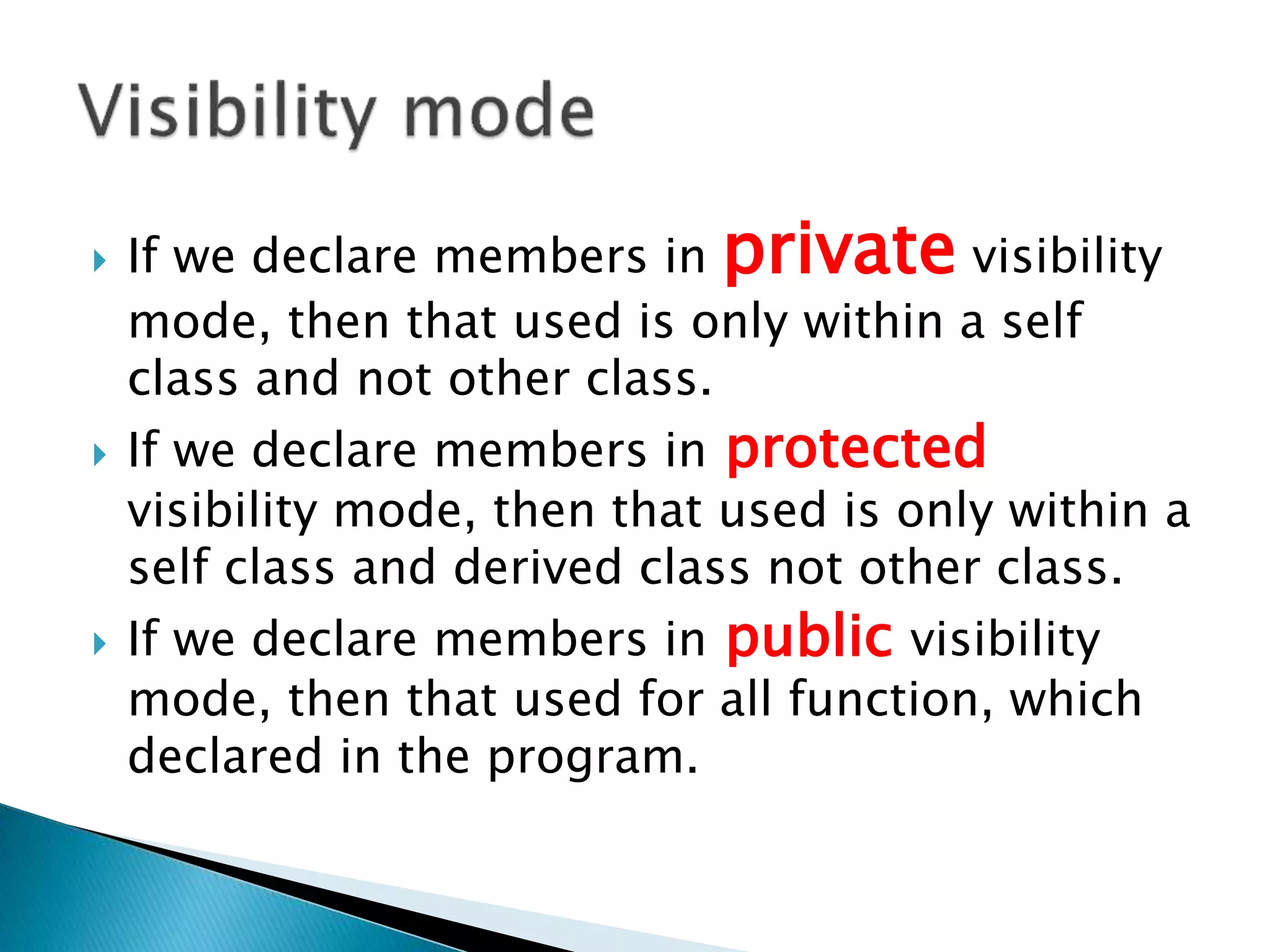 Inheritance in c++theory | PPTX