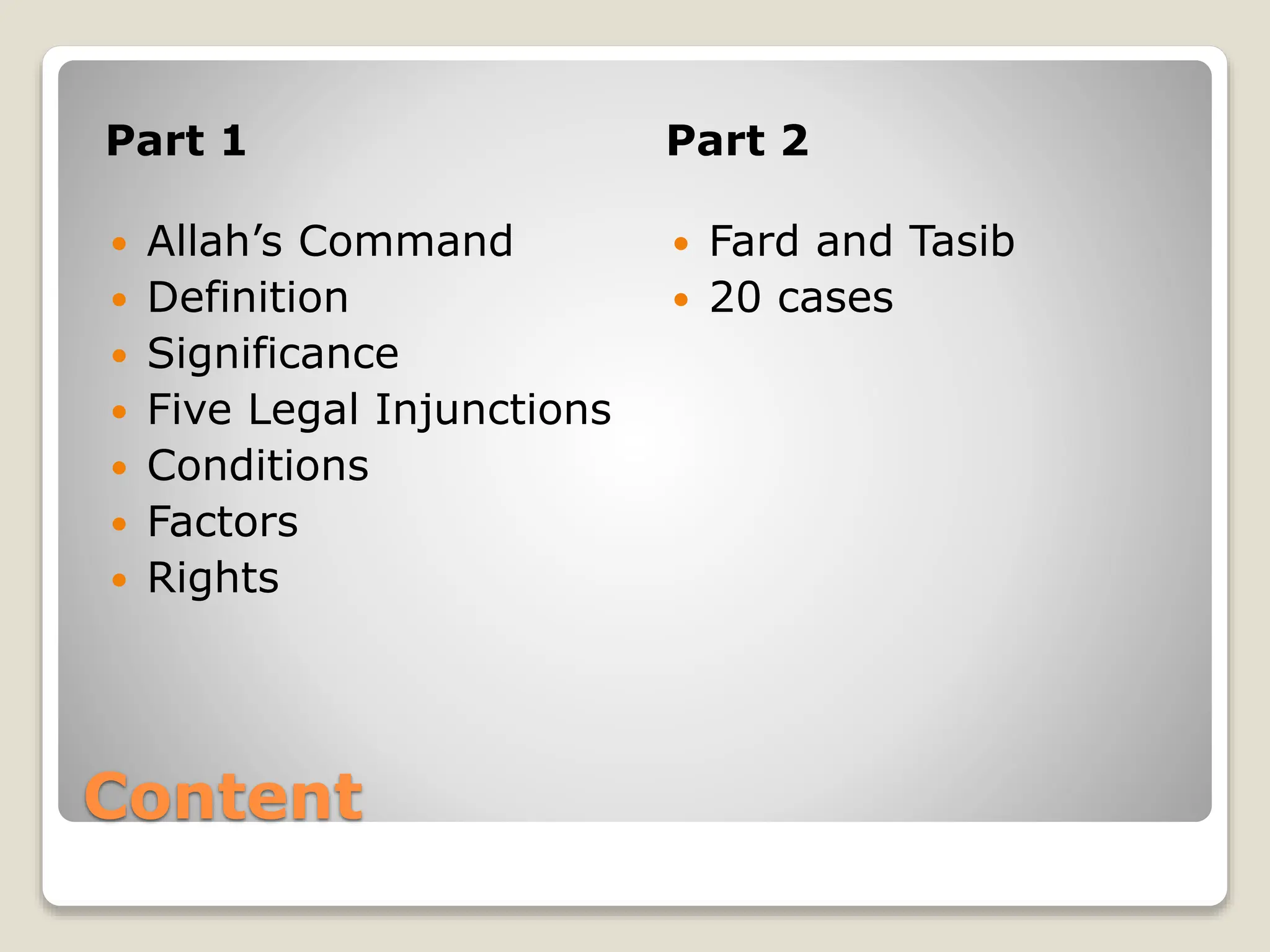 Inheritance in Islam Part 1.pptx