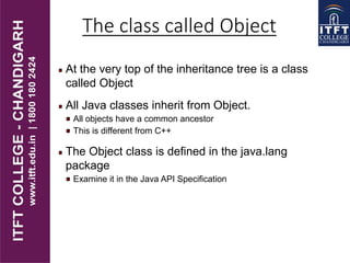 itft-Inheritance in java | PPT