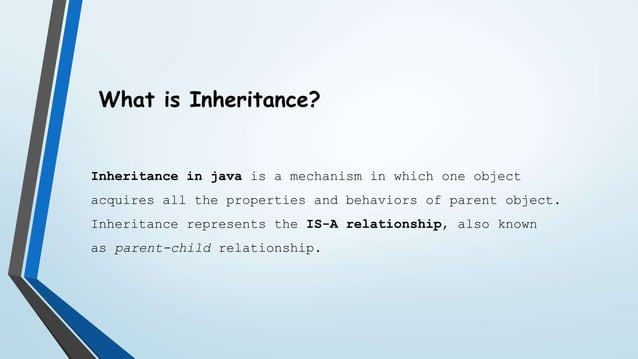 Inheritance In Java Pptx Programming Languages Computing